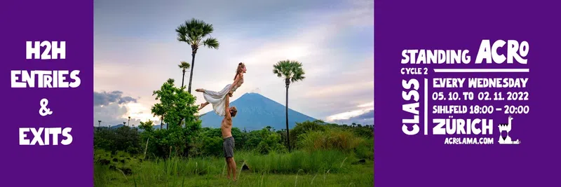 Urban Acro || Partner Acrobatics Multilevel Cycle: H2H Entries & Exits